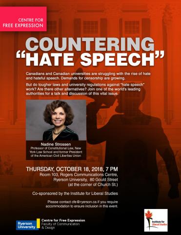 Countering “Hate Speech” | Centre for Free Expression